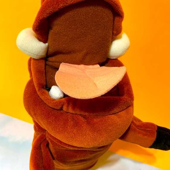 Disney | Toys | Disneys The Lion King Vtg 9s Pumbaa Hand Puppet Plush 0 ...